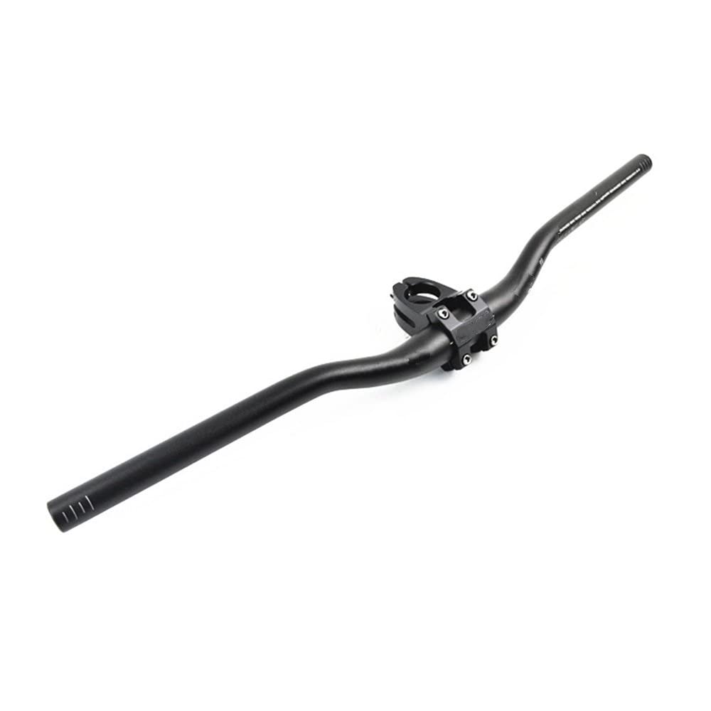 Bicycle stem riser 31.8mm Aluminum Alloy Bicycle Handlebars High Strength CNC Machining Bicycle Handlebars Road Mountain Bike Handlebars Bicycle Accessories Stem riser mountain bike ( Color : Yellow )