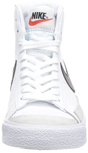 Nike Boy's Blazer Mid '77 (Big Kid) White/Black/Team Orange 7 Big Kid M