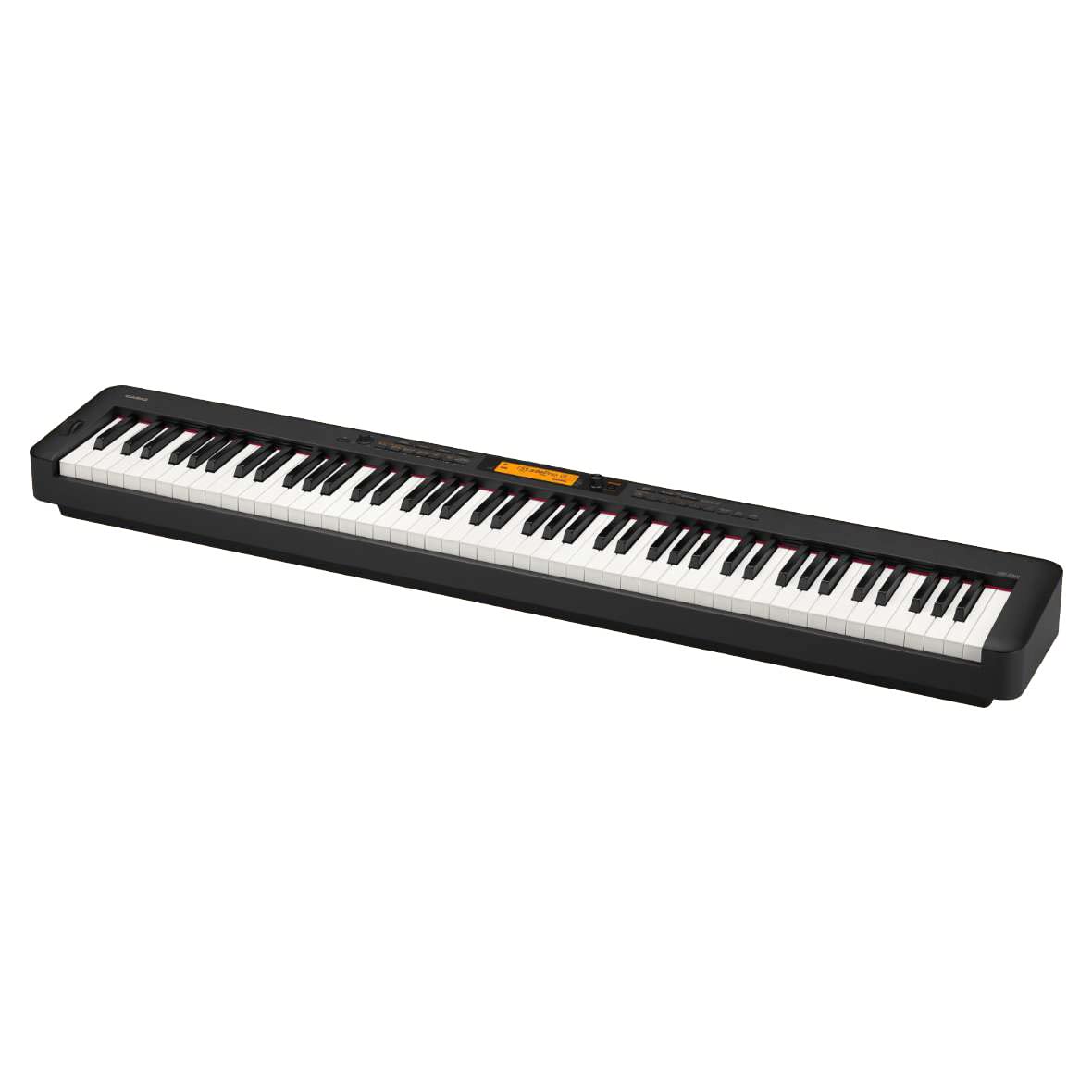 Casio CDP-S360 88-Key Digital Home Piano Bundle with Adjustable Keyboard Stand, Keyboard Piano Style Sustain Pedal, and Learning Book (4 Items)