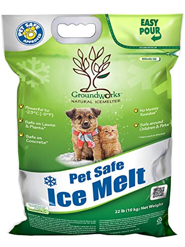 Child Pet Plant and Concrete Safe Fast Acting Ice Melt 22 Pound Bag L