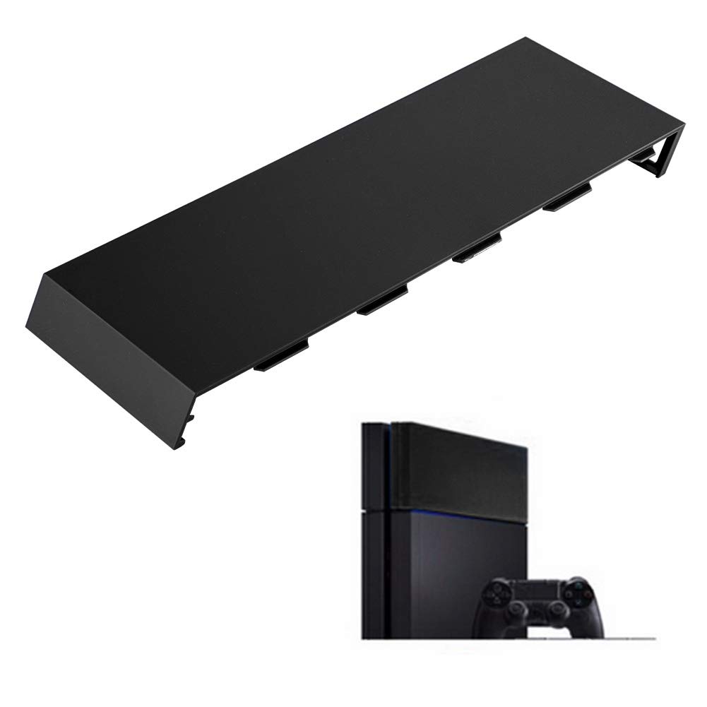 PUSOKEI Protective Shell Case HDD Bay Cover Hard Disc Drive Faceplate Replacement for Sony Console(Black)