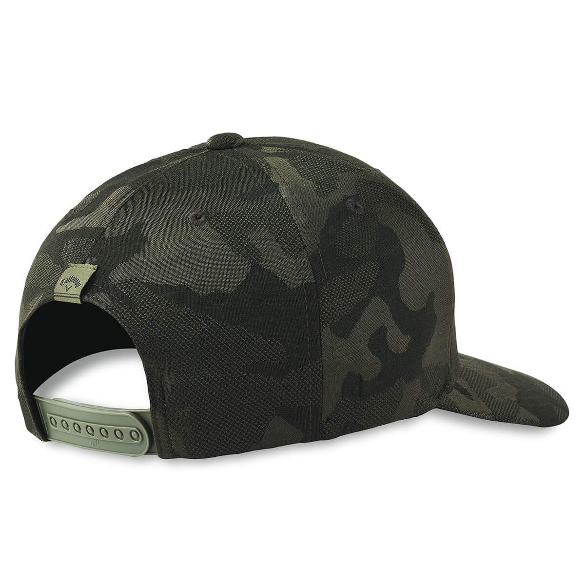 Callaway Camo Flexfit Snapback Hat, One Size, Green