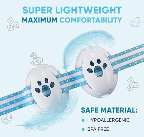 Lunobaby Baby Ear Muff - Noise Canceling Headphone for Infant Hearing Protection - Newborn Airplane Travel Essential - Plane Soundproof Earmuff for Flying