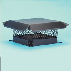 HY-C COMPANY 05103 9 in. x 13 in. Hy-C Black Chimney Cap