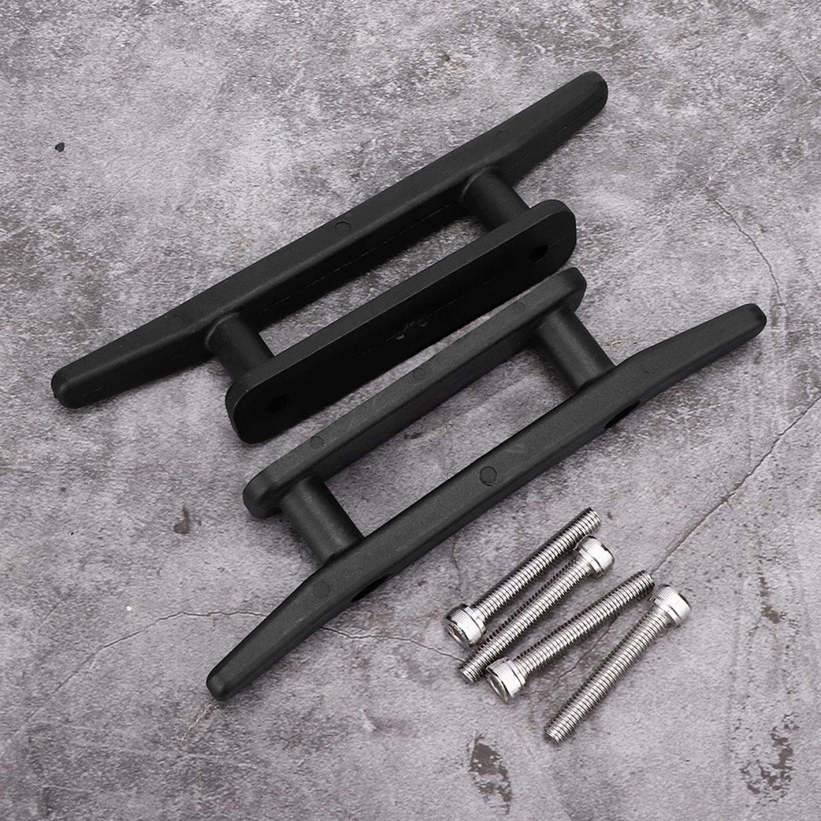 Boat Dock Cleat, Mooring Anchor Deck Cleat, Pair Marine Mooring Anchor Deck Cleat w/Screws for Kayak Boat Canoe Accessories
