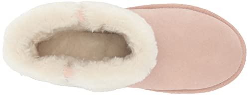 Koolaburra by UGG Women's Aubrei Mini Fashion Boot, Peach Whip, 12