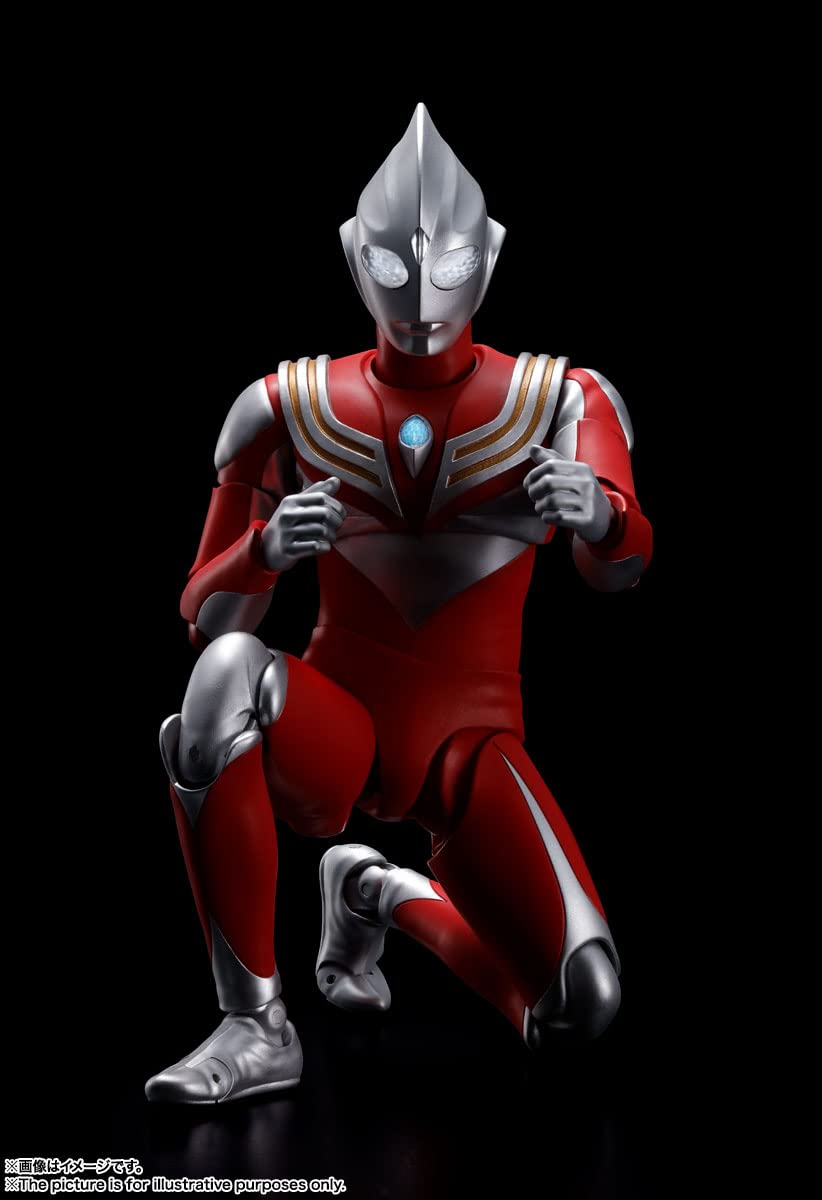 TAMASHII NATIONS - Ultraman Tiga - Ultraman Tiga Power Type, Bandai Spirits S.H.Figuarts (SHINKOCCHO SEIHO) Action Figure