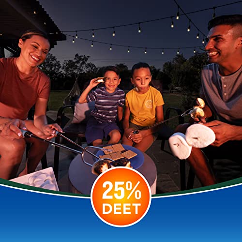Cutter Backwoods Insect Repellent (2 Pack), Repels Mosquitos for Up To 10 Hours, 25% DEET, 6 Ounce (Aerosol Spray)