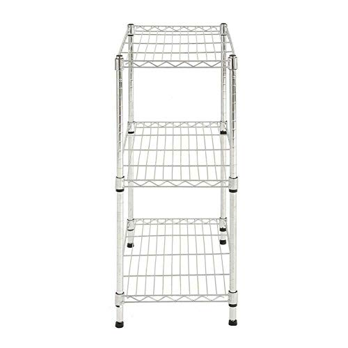 Datianxia 3 Layers Kitchen Shelves Unit Adjustable Unit Garage Storage Organizer Home