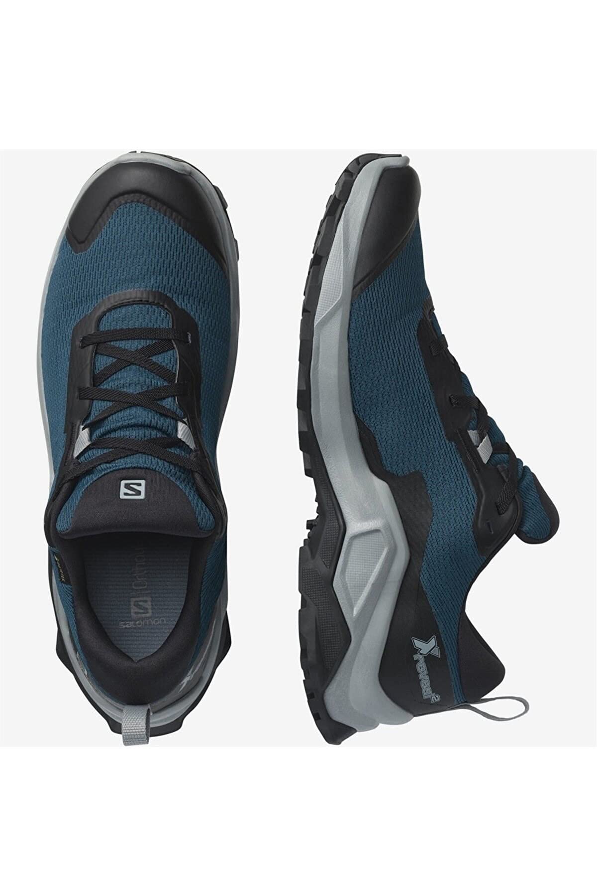 Salomon Men's X Reveal 2 Gore-TEX Climbing Shoe, Legion Blue/Black, 10