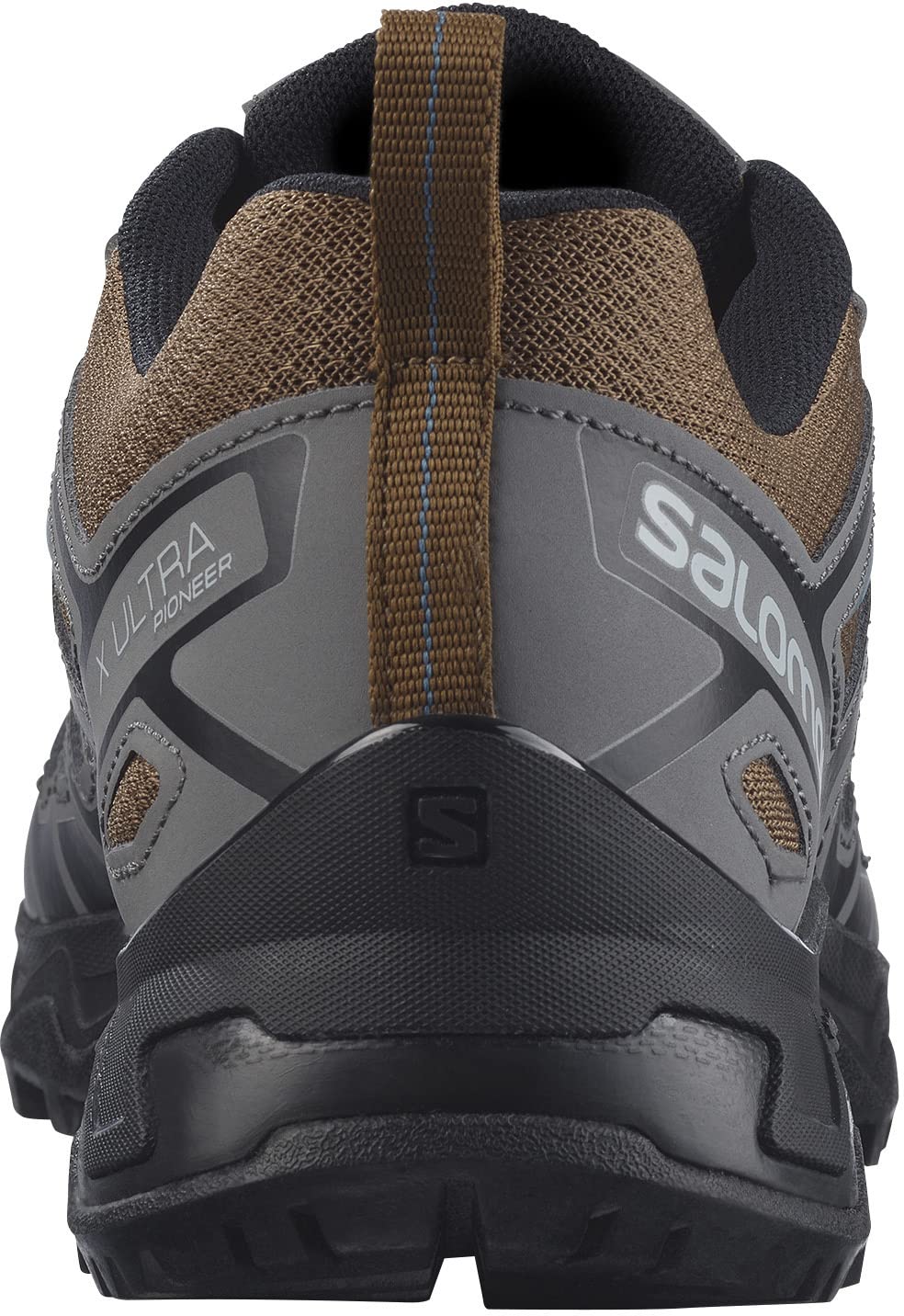 Salomon Men's X ULTRA PIONEER AERO Hiking Shoes For Men, Toffee/Quiet Shade/Mallard Blue, 11