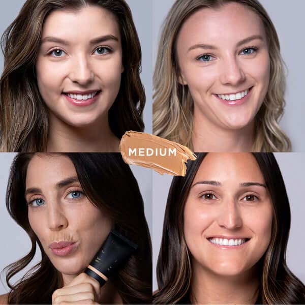 butter LONDON LumiMatte Blurring Skin Tint, Medium