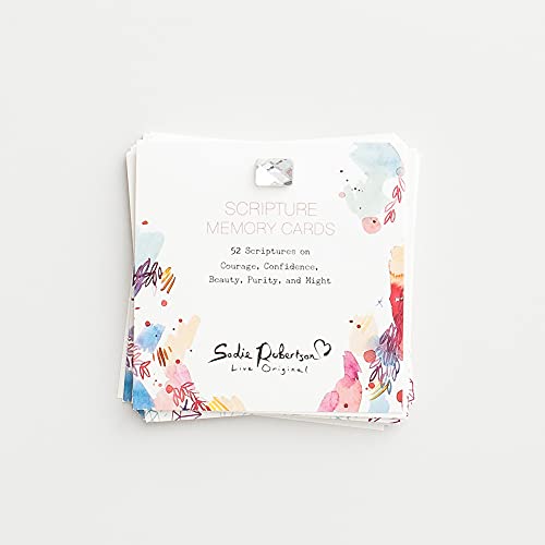 Scripture Memory Cards - Sadie Robertson - Live Mighty