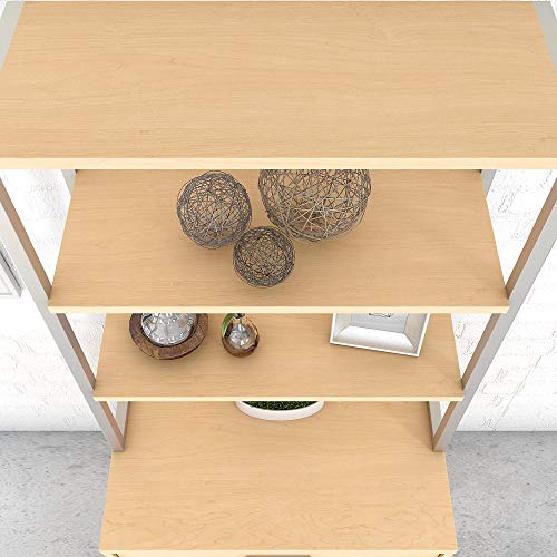 Bush Business Furniture Method Bookcase Hutch, Natural Maple