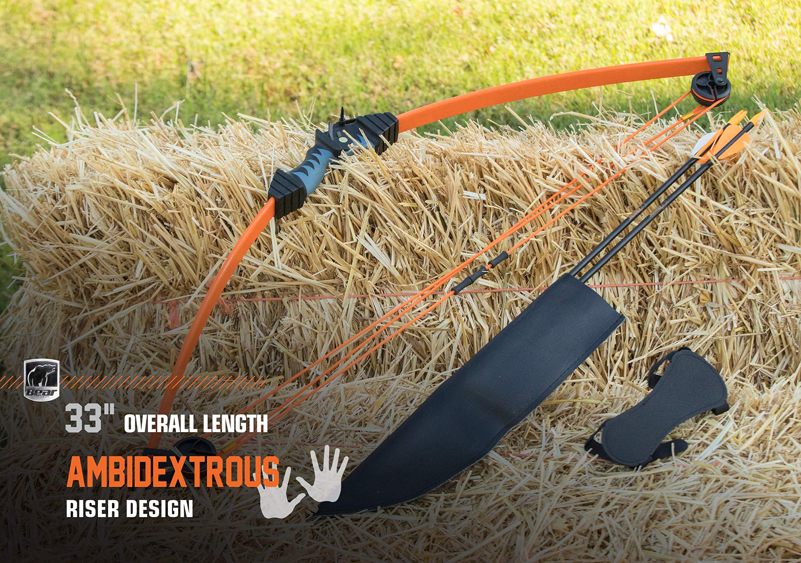 Bear Archery AYS6000PL Scout Youth Bow Set, Purple