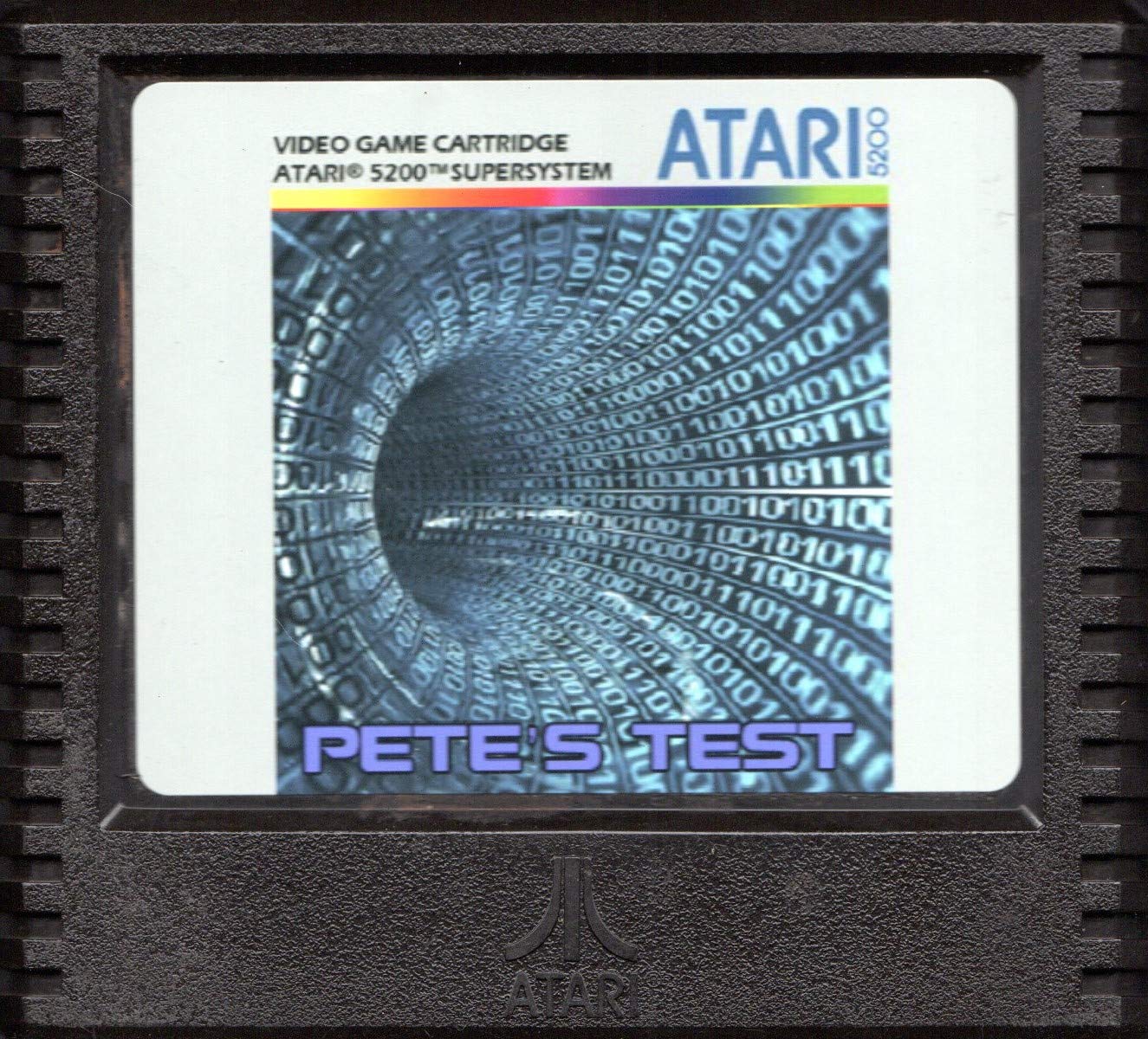 PETE'S TEST CART ATARI 5200