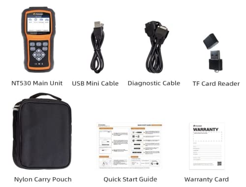 FOXWELL NT530 for Porsche - All Systems, All Maintenance Service - Bidirectional Diagnostic Scan Tool OBD2 Scanner Automotive Code Reader ABS Bleed SRS Airbag SAS TPMS TPS EPB Oil Reset CKP