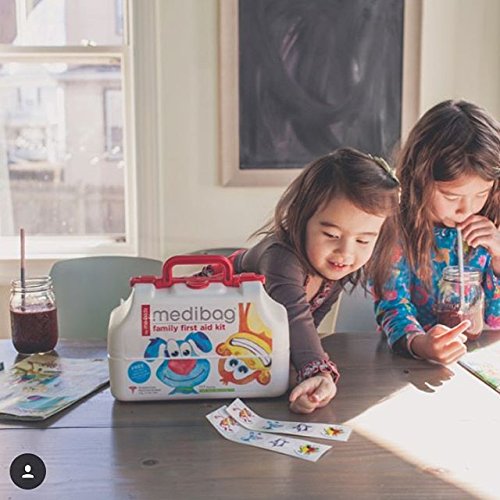 Medibag 117 Piece Kid Friendly First Aid Kit for the Whole Family