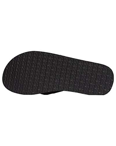 Billabong Men's Dunes Resistance Flip Flops, Black Black 19, 10.5 UK