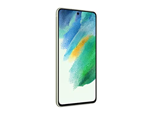 SAMSUNG Galaxy S21 FE 5G Cell Phone, Factory Unlocked Android Smartphone, 128GB, 120Hz Display Screen, Pro Grade Camera, All Day Intelligent Battery, US Version, 2022, Olive