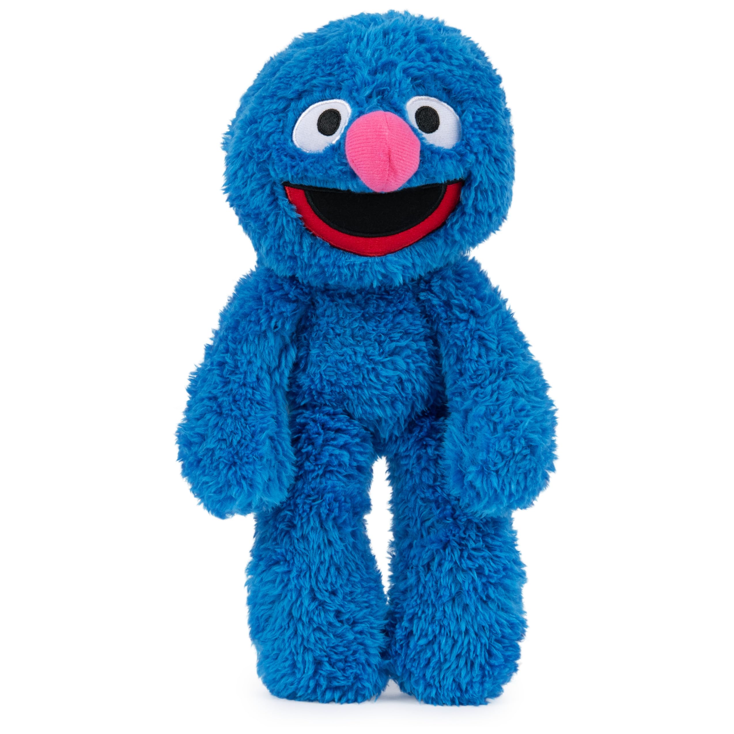 GUND Sesame Street Official Grover Take Along Buddy Plush, Premium Plush Toy for Ages 1 & Up, Blue, 13”