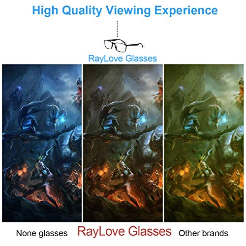 Blue Light Blocking Glasses, Anti Glare, Relieve Eyes Fatigue For Men & Women