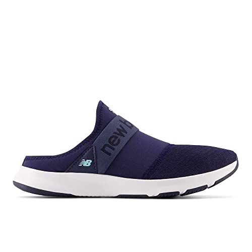 New Balance Women's DynaSoft Nergize Mule V3 Cross Trainer, Pigment/Surf/Nb White, 8.5
