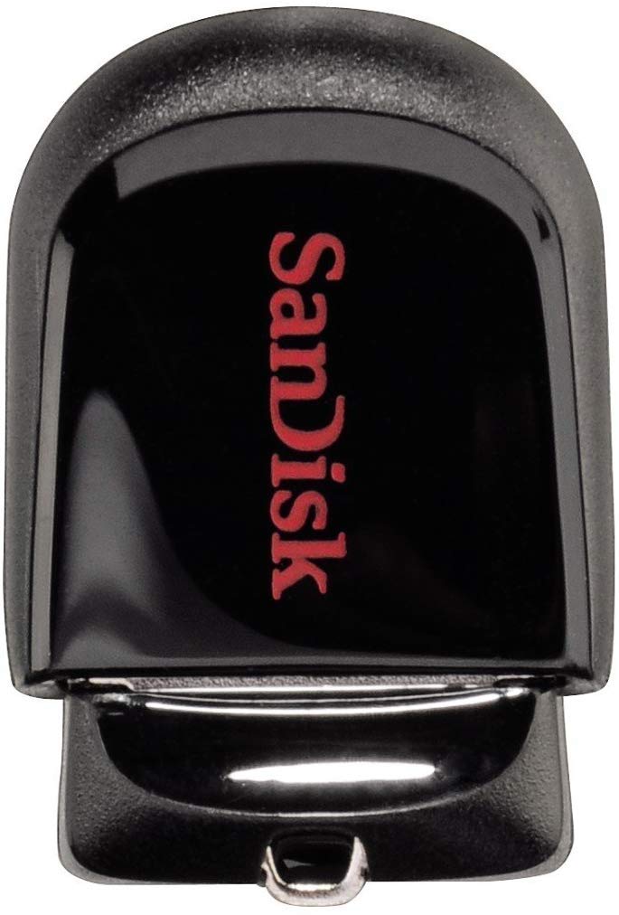 SanDisk Cruzer Fit CZ33 64GB USB 2.0 Low-Profile Flash Drive- SDCZ33-064G-B35