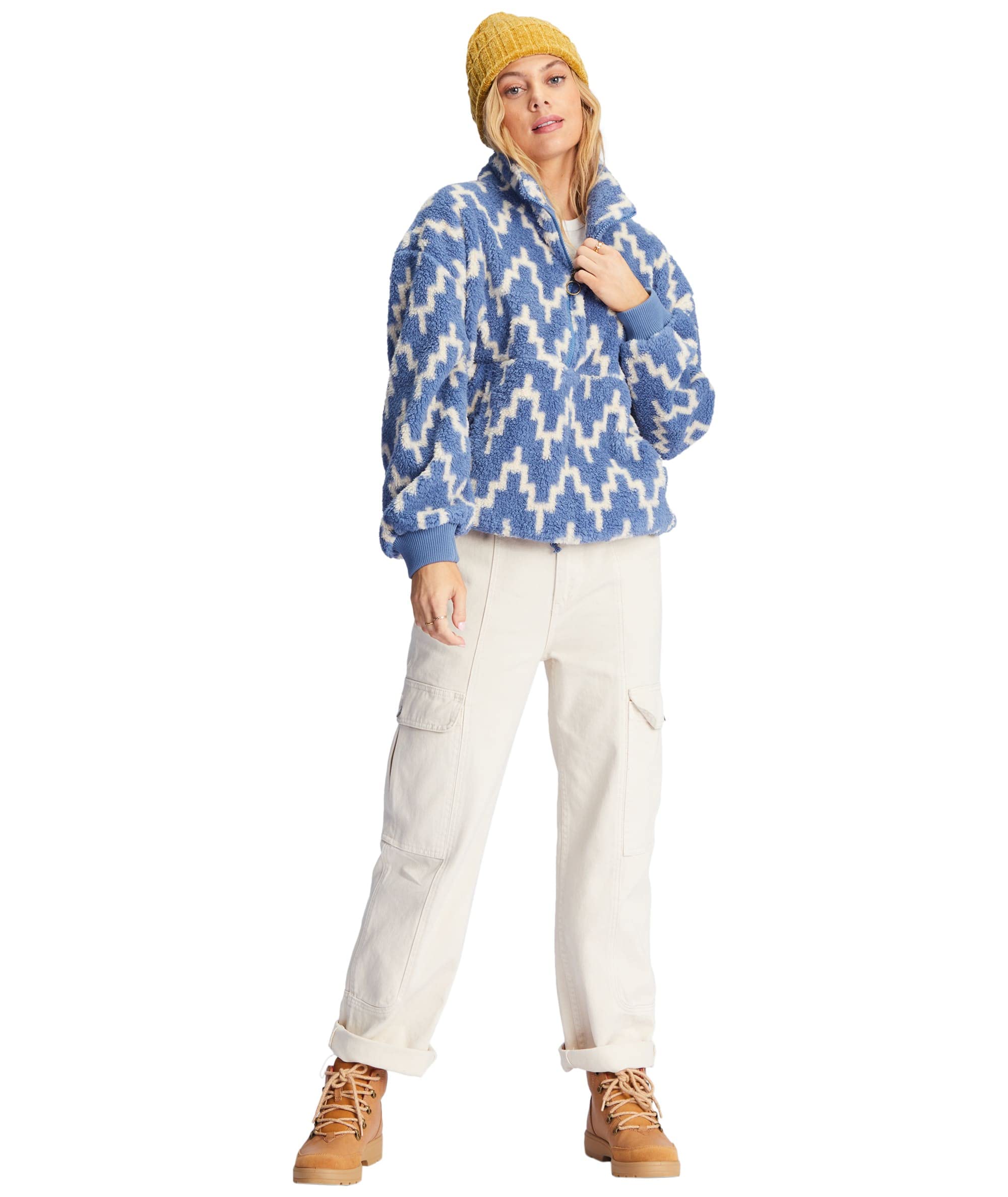 Billabong Women's Time Off Po Lit Up Lilac S