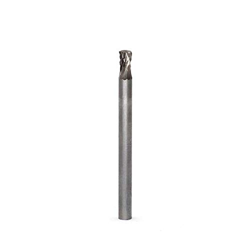 Carbide Burrs Set JESTUOUS 1/8 Shank Diameter Double Cut Tungsten Carbide Burs Rotary File Carving Grinding Bit for Die Grinder Rotary Drill Tool 20pcs