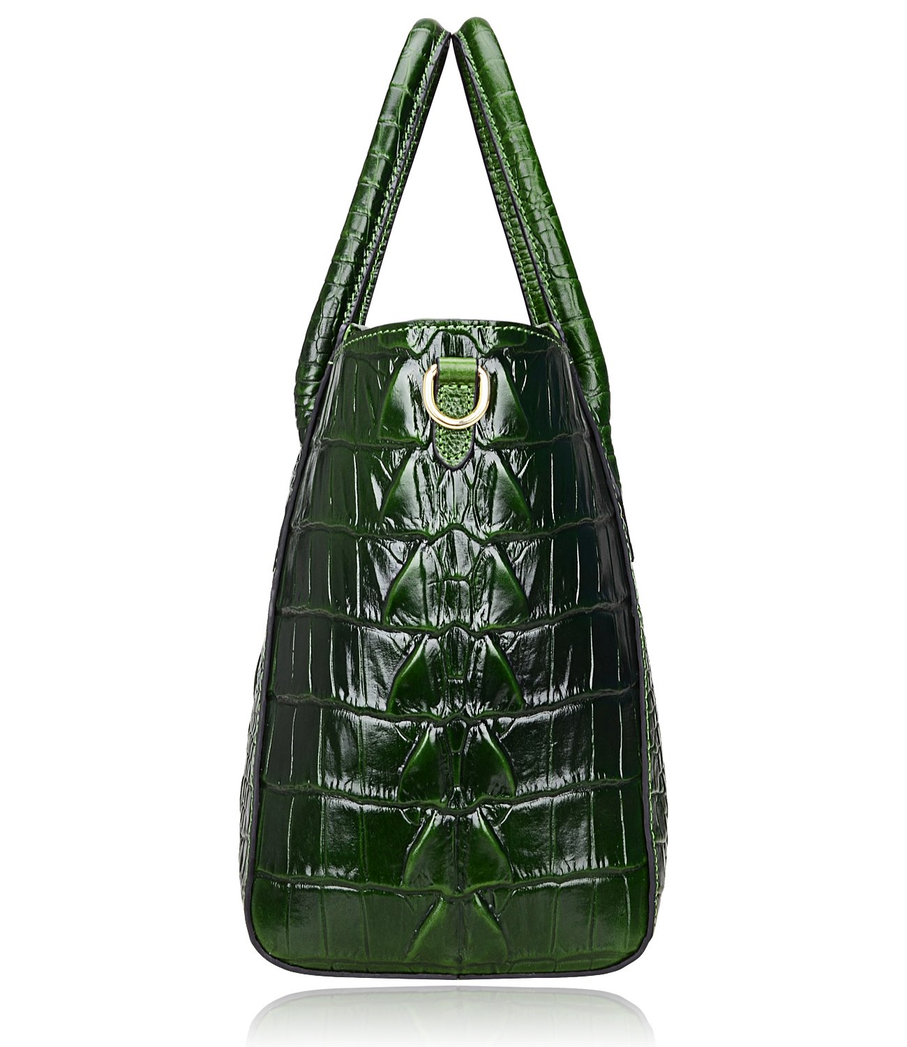 PIJUSHI Designer Crocodile Handbags for Women Genuine Leather Purses Top Handle Shoulder Bag (6082 Purple)