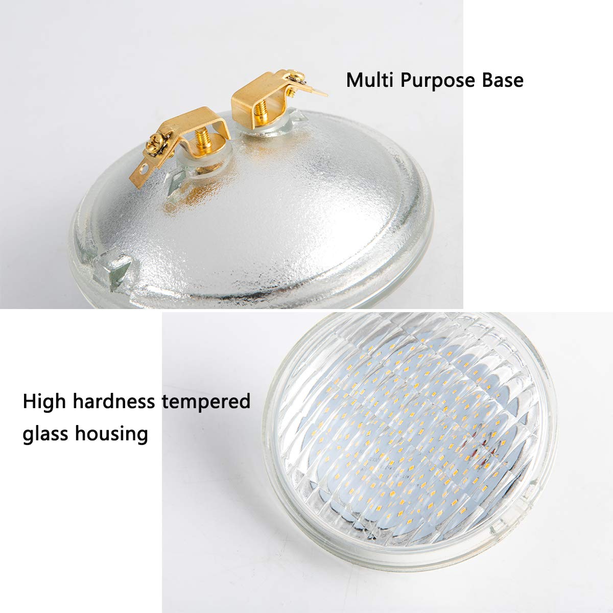 Beonllay PAR36 LED Landscape Light Bulb, 6W 600LM, 6000K, 36Watt Halogen Landscape Bulb Equivalent, 12V AC/DC, PAR36 LED Bulb for Tractor Light, Off-Road Vehicles, RV Vehicles, 2 Pack