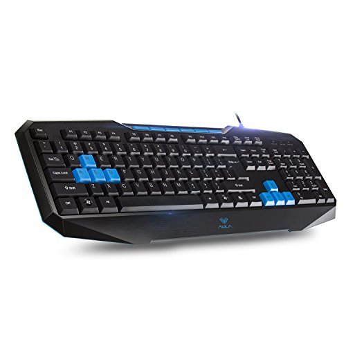 Beastron Catalyst Gaming Keyboard, Multimedia Keys Ergonomic Keyboard Swappable Gaming Keys, PC Computer Wired Gaming Keyboard