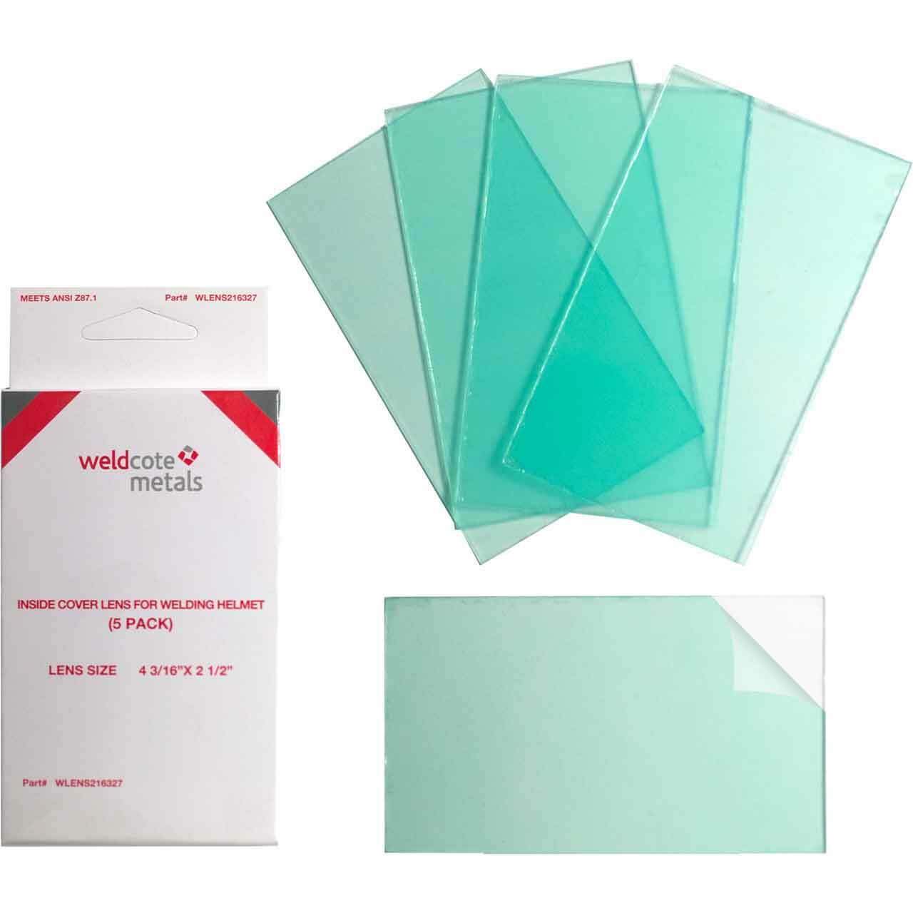 Miller 216327 Pro-Hobby Inside Cover Lens Pkg = 5 Weldcote Metals