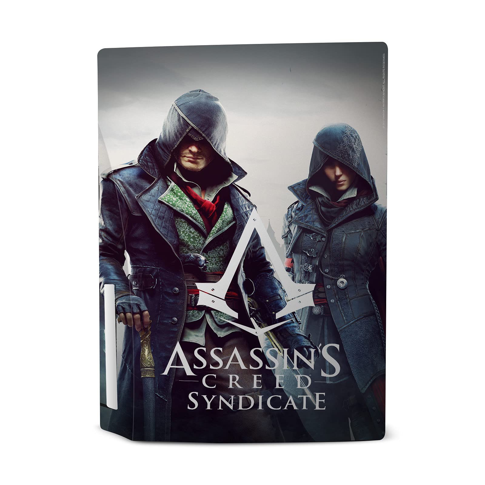 Head Case Designs Officially Licensed Assassin's Creed The Rooks Syndicate Graphics Vinyl Faceplate Gaming Skin Decal Compatible With Sony PlayStation 5 PS5 Disc Edition Console & DualSense Controller
