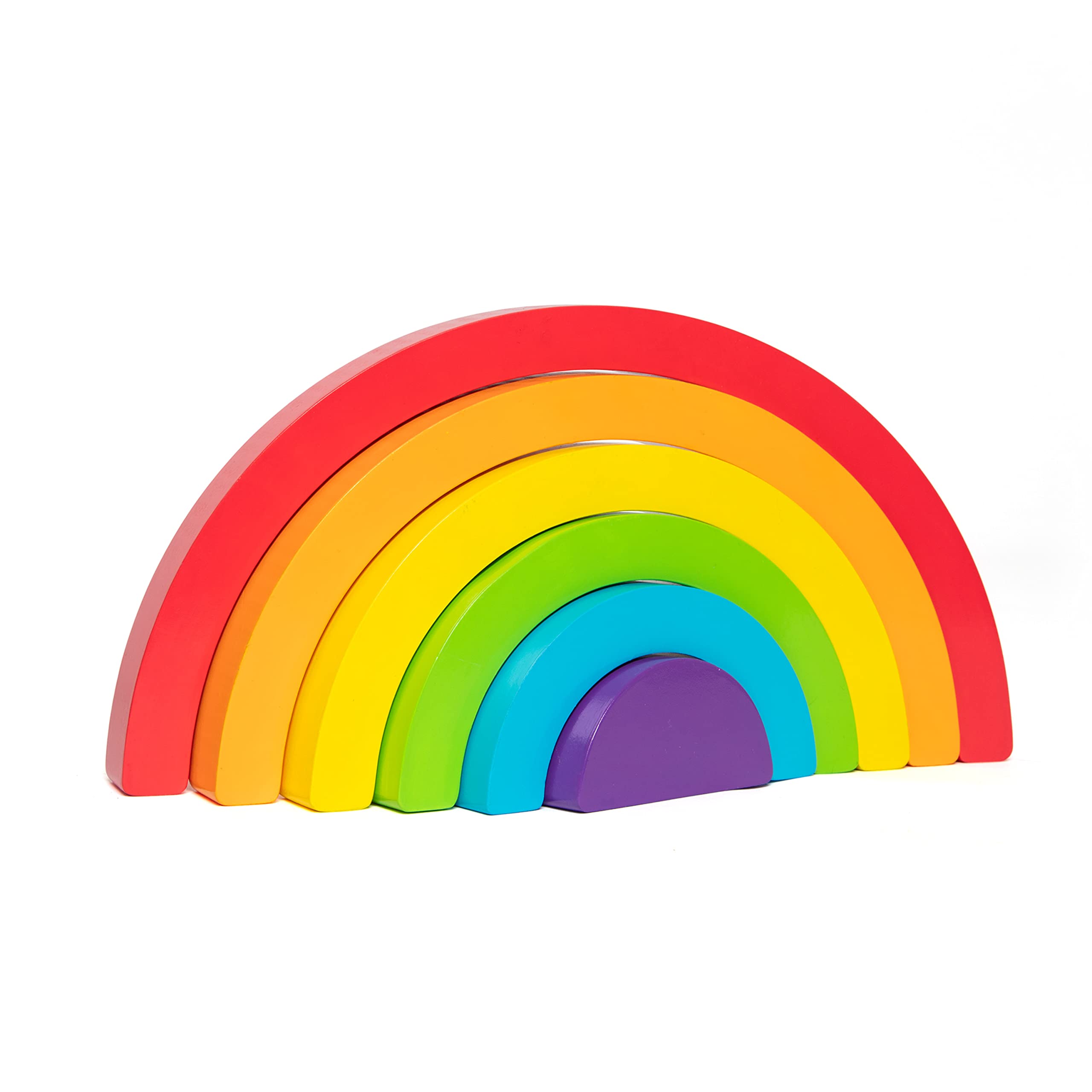 Melissa & Doug Blue's Clues & You! Wooden Rainbow Stacking Puzzle (9 Pieces)