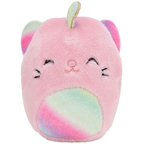 Squishville by Squishmallow Mini Plush Rainbow Dream Squad, Six 2β Rainbow Animals, Irresistibly Soft Colorful Plush, Mini Cat, Llama, and Panda Squishmallows