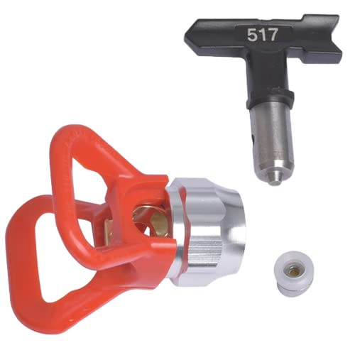 GDHXW 7/8 Guard Combo 517 Airless Spray Tip for Standard Airless Paint Spray Guns