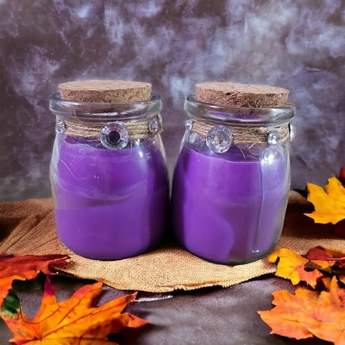 Candle for Saint Lazarus Set of 2 (Vela para San Lazaro set de 2).