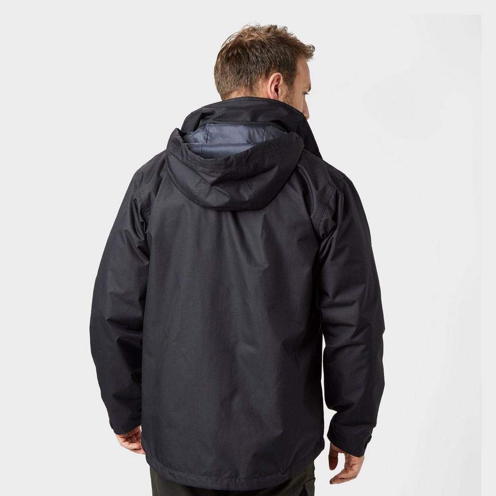 Berghaus Men's RG Alpha Waterproof Jacket, Black, X-Large