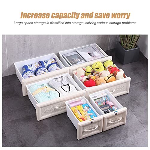 Gdrasuya10 5 Layers Storage Cabinets 6 Drawer Plastic Dresser Storage Closet Organizer,Storage and Organization Drawers Dresser Storage
