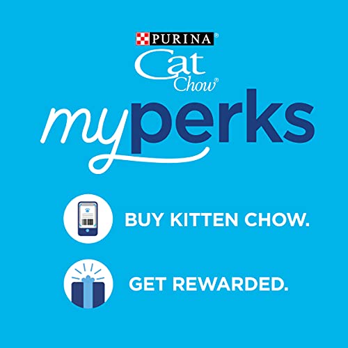 Purina Kitten Chow Dry Kitten Food, Nurture Muscle + Brain Development - 14 lb. Bag