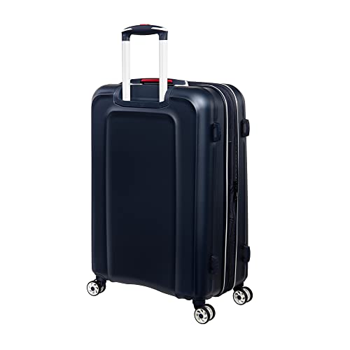 it luggage Jupiter 28" Hardside Checked 8 Wheel Expandable Spinner, Dress Blues