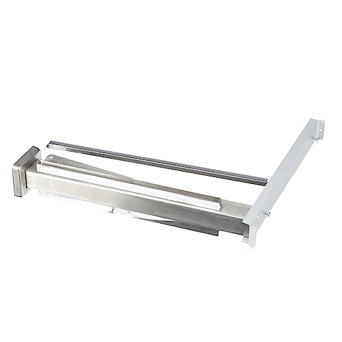 Stainless Steel Sneeze Guard Protector Assembly - Right Hand