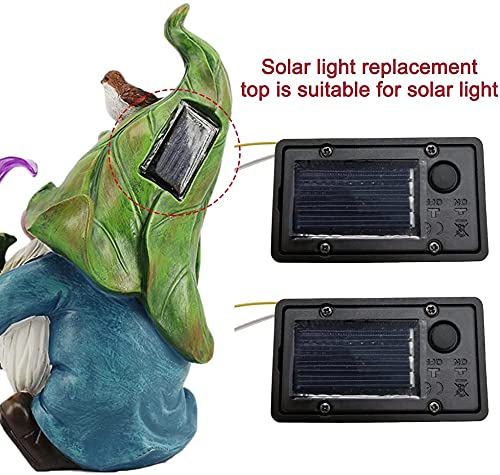 NF 2pcs Replacement Battery Storage Boxes for Outdoor Garden Lawn Square Solar LED Light with Waterproof OnOff Switch Home Solar Lamp Hanging Lantern Led Accessories