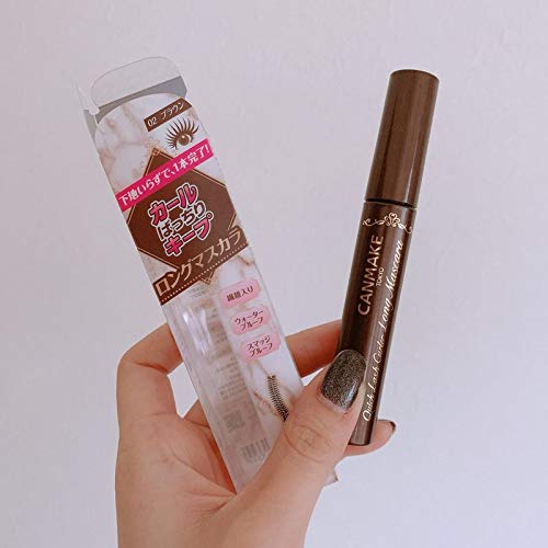 CANMAKE Quick Lash Curler Long Mascara 02 BROWN