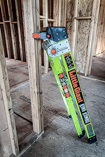 Little Giant Ladders, King Kombo, Professional, 4 ft. A Frame, 7 Ft. Extension, Fiberglass, Type 1AA, 375 lbs weight rating, (13470-001)