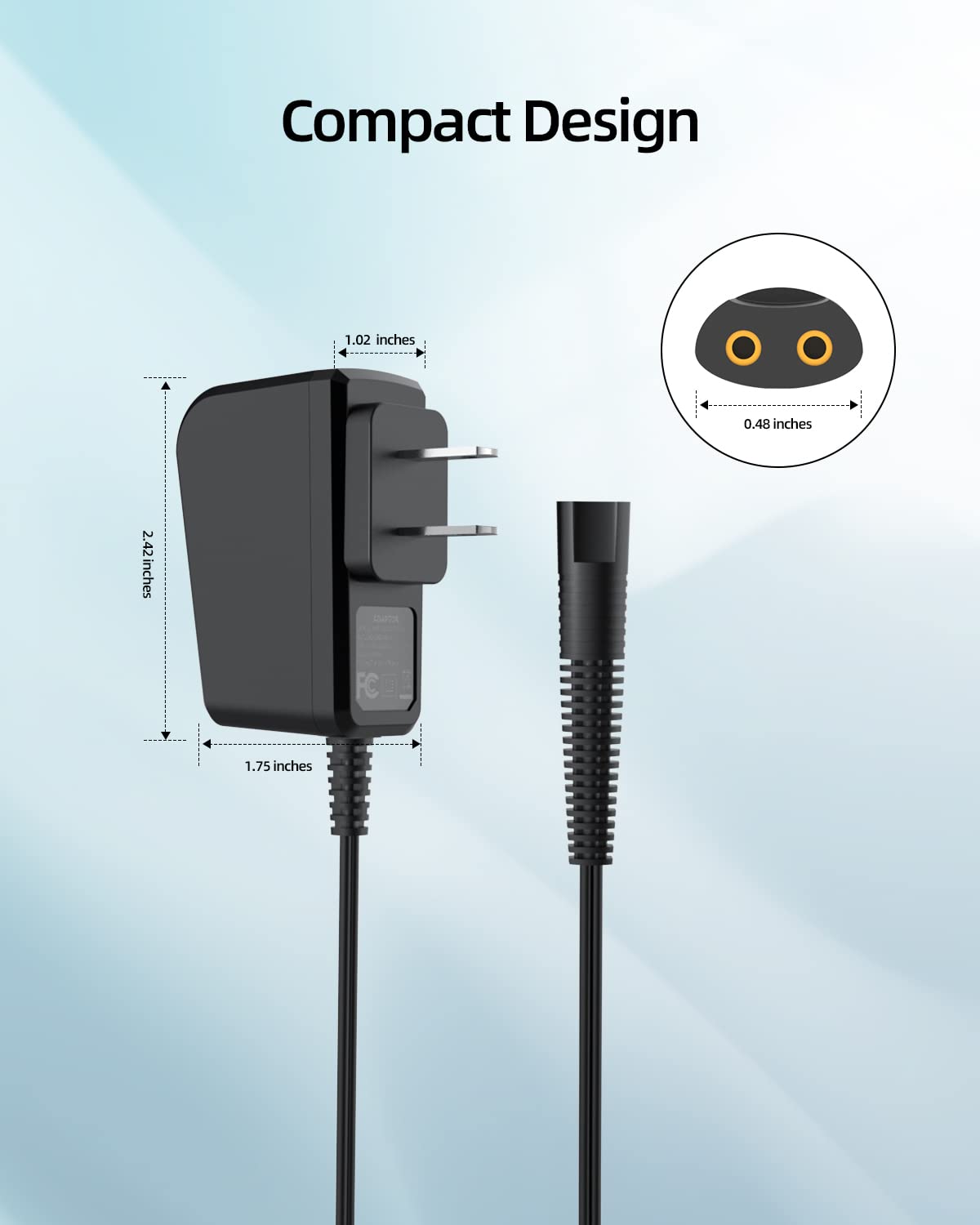 Charger Cord Fit for Braun Shaver - (Compatiblie with Series 3 5 7 9 1 Electric Shaver)