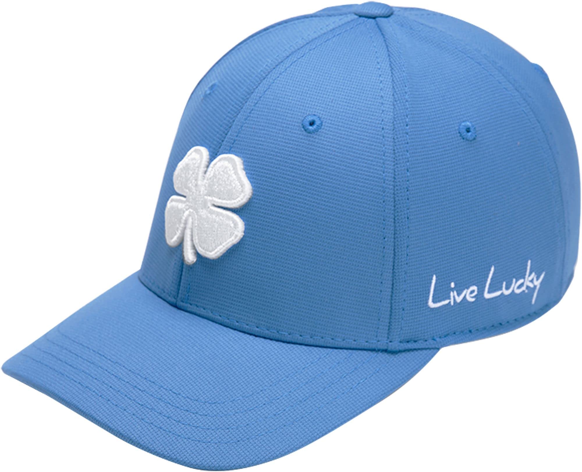 Black Clover Spring Luck Carolina Blue L/XL Hat with White Clover