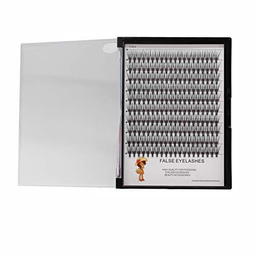 Bodermincer 20D 8-20mm To Choose 8-10-12-14mm MIX/14-16-18-20mm MIX rofessional Makeup Individual Cluster Eyelashes Grafting Fake False Eyelashes Eyelash Extension Individual Eyelash Bunche (20D-12mm)